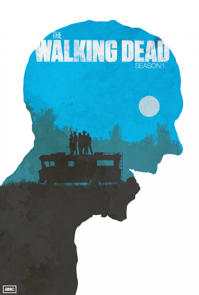 The Walking Dead Season 1 | Poster By Felix Tindall
