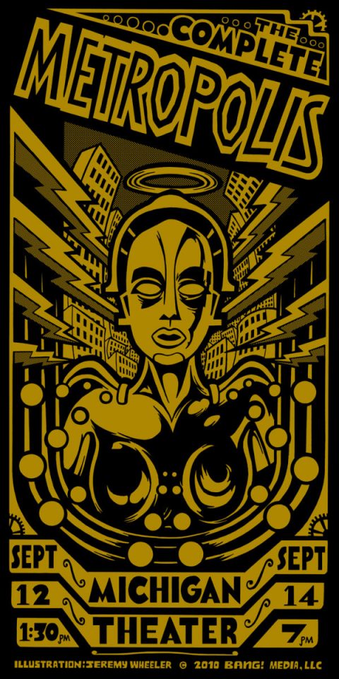 Metropolis Print | Poster By JeremyWheeler