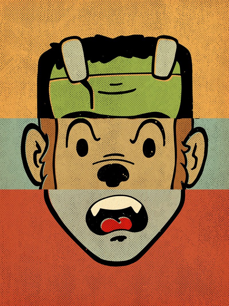 The Monster Mash | Poster By Derek Eads