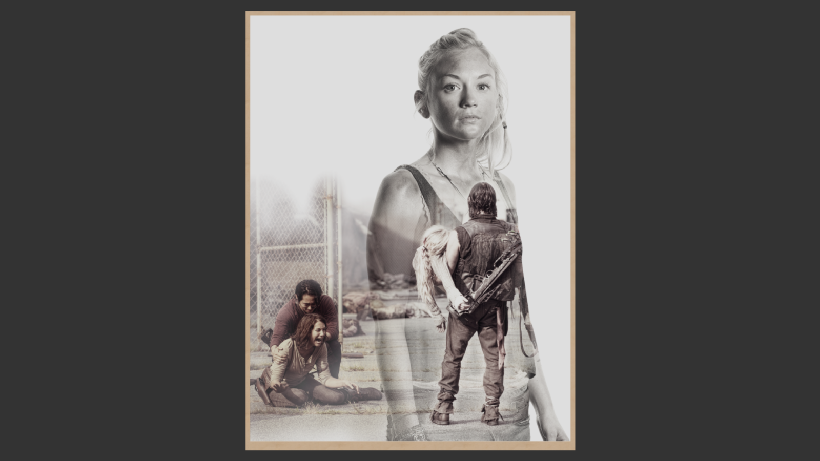 Beth - The Walking Dead Season 5 Final | Poster By Rmsbrn