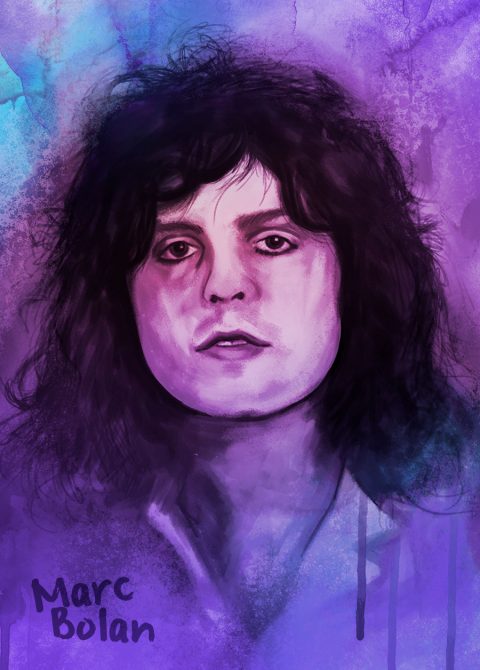 Marc Bolan | Poster By Simonthegreat