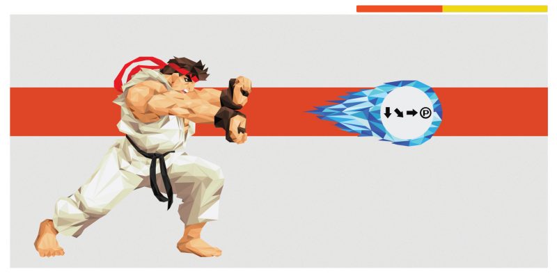 Hadouken! - Ryu | Poster By AndyDuke