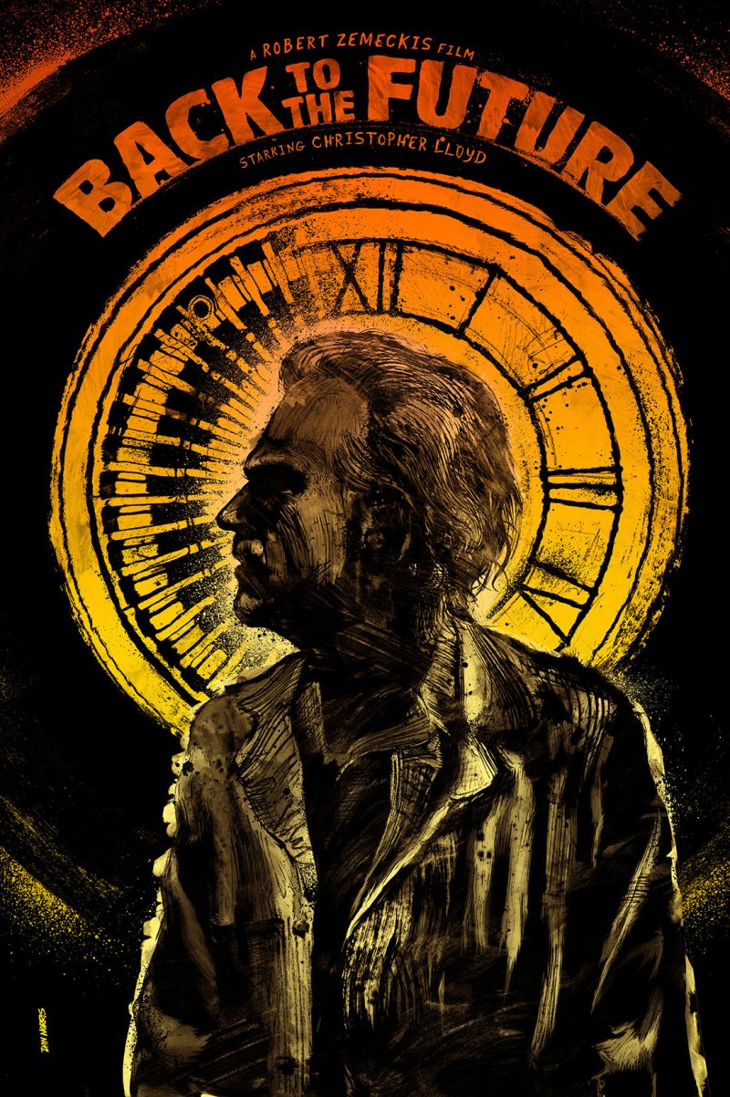 Back To The Future - Doc Brown Alternate | Poster By DanKNorris