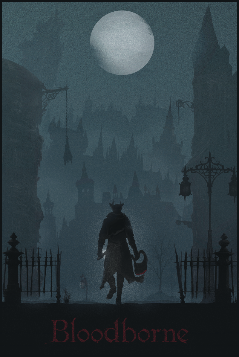 Bloodborne | Poster By Felix Tindall