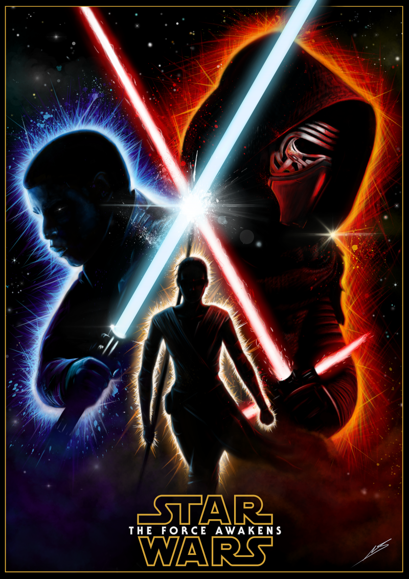 The Force Awakens | Poster By Neil_Butler