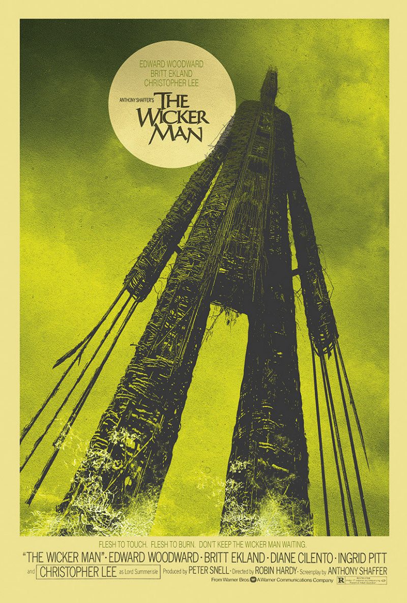 The Wicker Man Poster By Scottwool