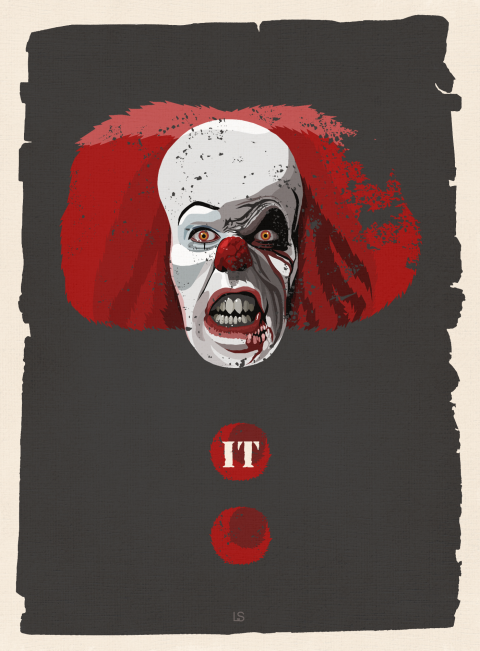 IT, 1990. | Poster By LizaShumska