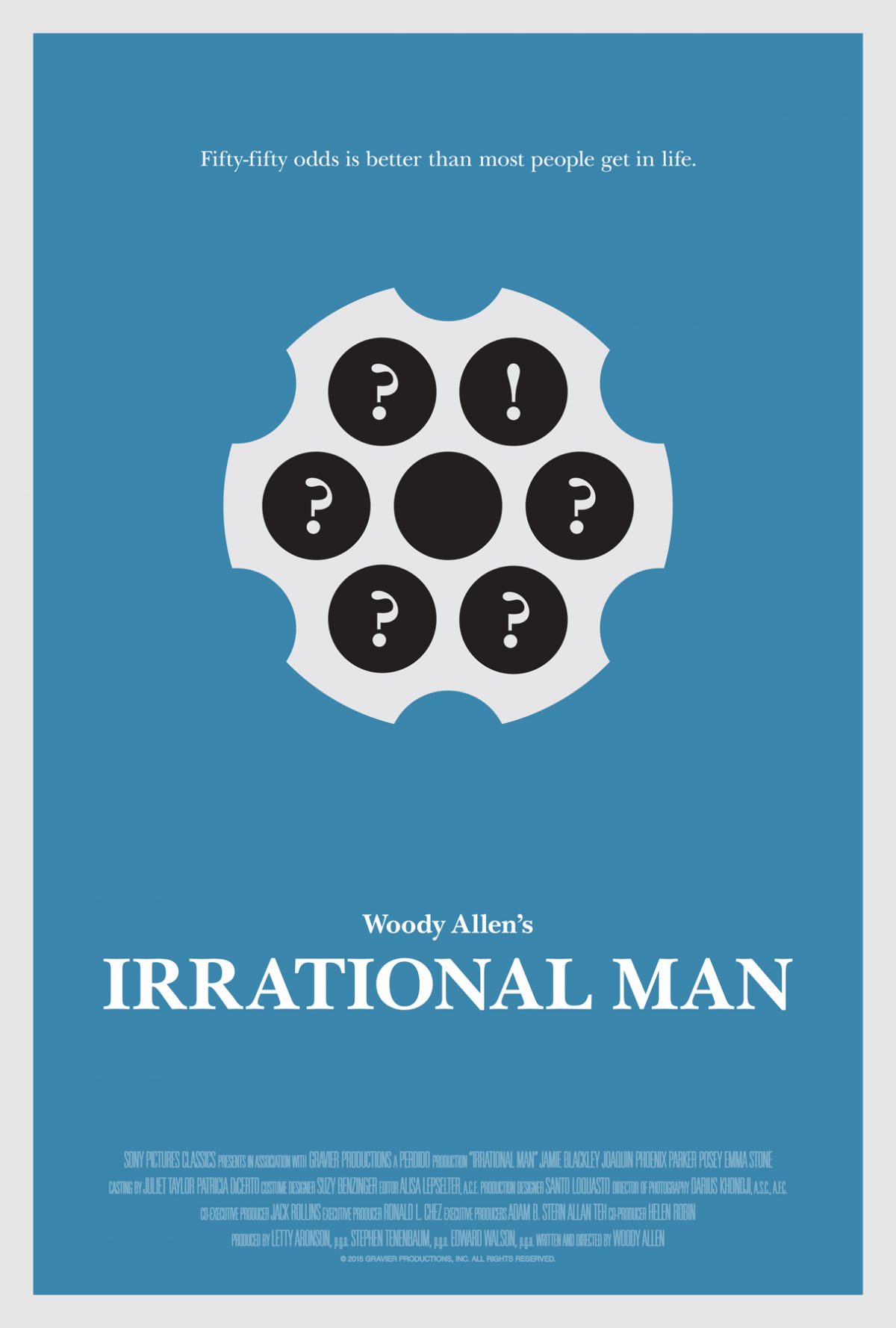 Irrational Man | Poster By Scottsaslow