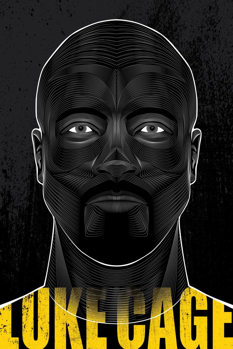 Luke Cage- Vector Poster | Poster By Justharm