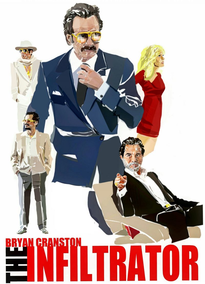 The Infiltrator | Poster By Aaron Leonard Gall