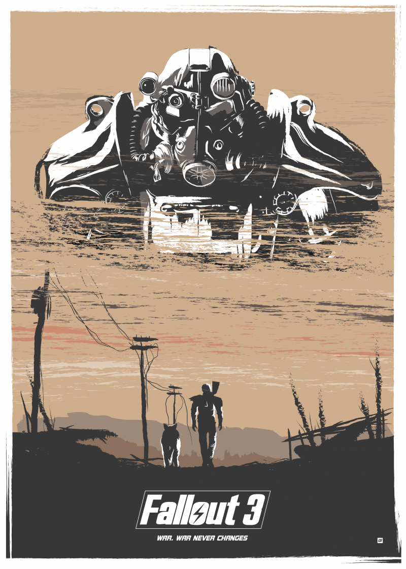 Fallout 3 | Poster By LizaShumska