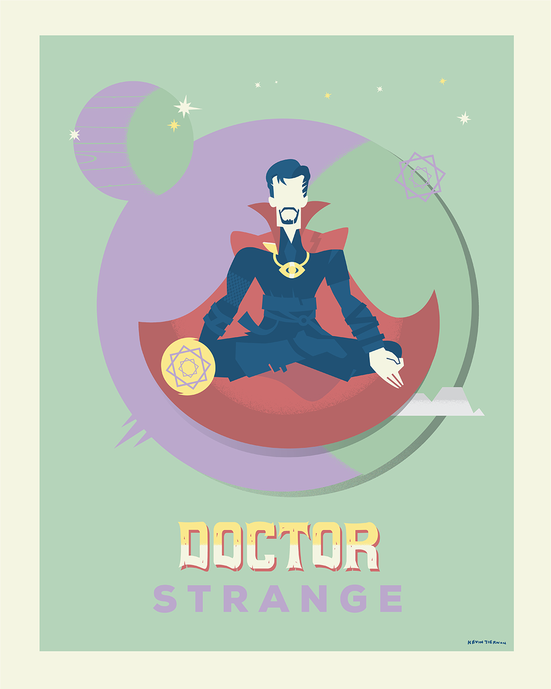 Strange Meditation (Variant) | Poster By Tiernandesign