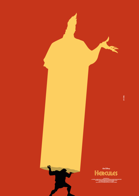 HERCULES Poster Art | Poster By Rico Jr