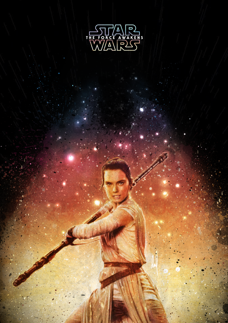 The Force Awakens | Poster By XDillustration
