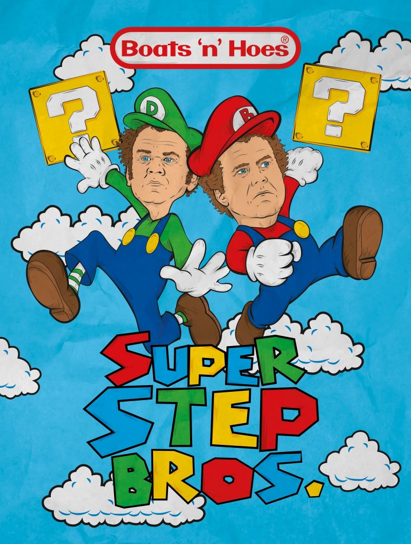 Super Step Bros | Poster By Griffin__design