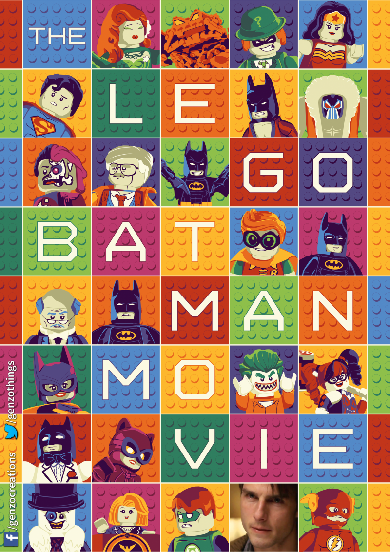 LEGO Batman Movie | Poster By Genzo