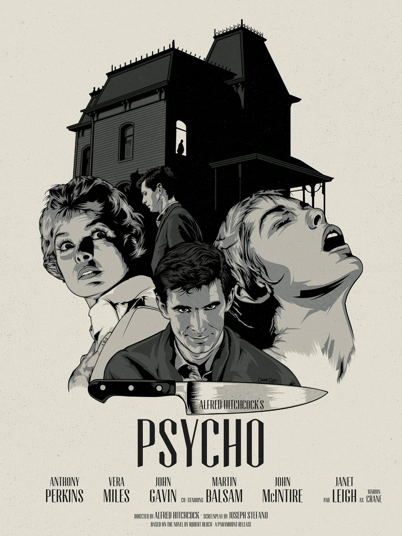 Psycho | Poster By Craniodsgn