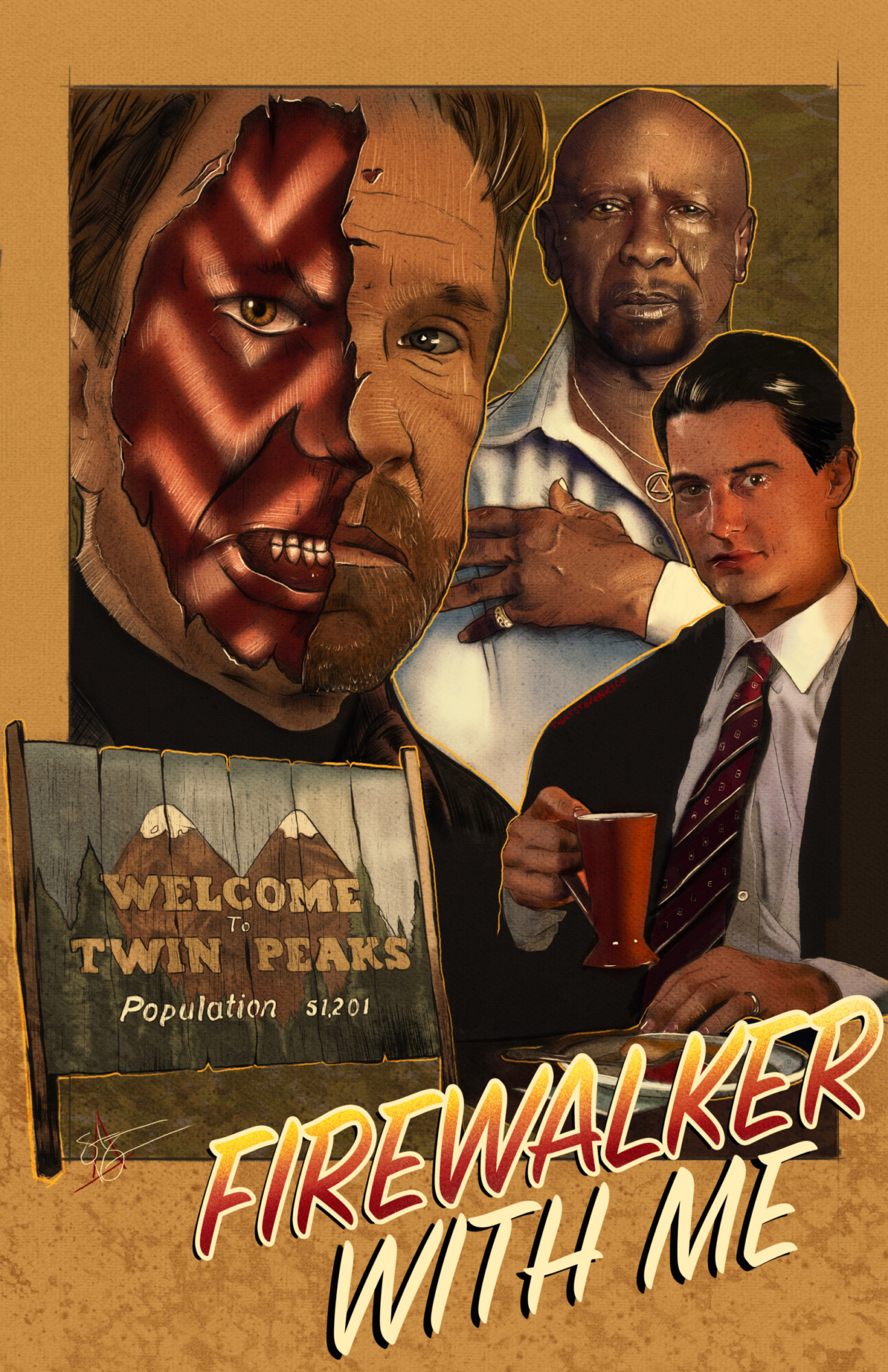 Firewalker With Me | Poster By ThatStevenRice