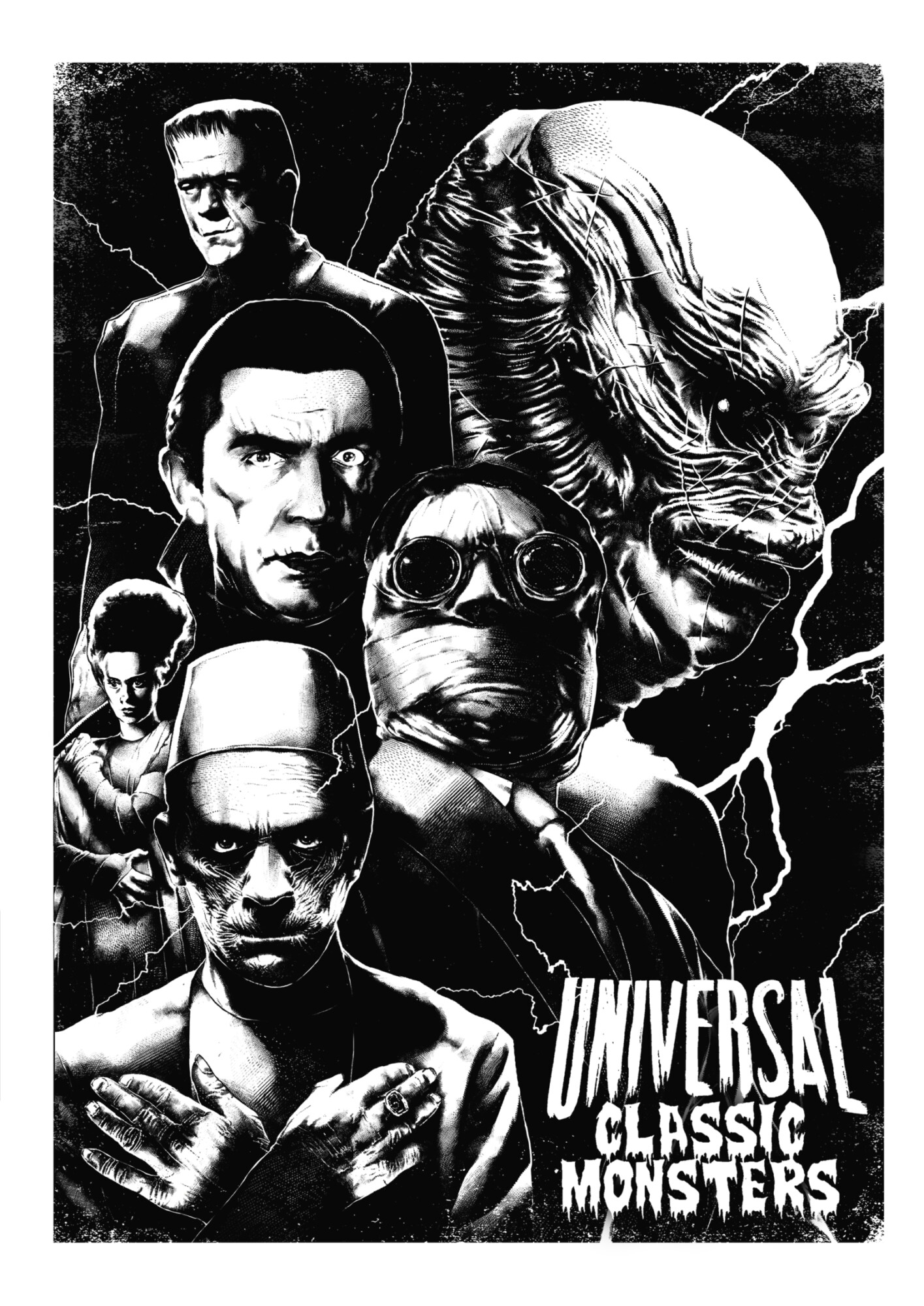 Classic Monster | Poster By Andrey_stroganov