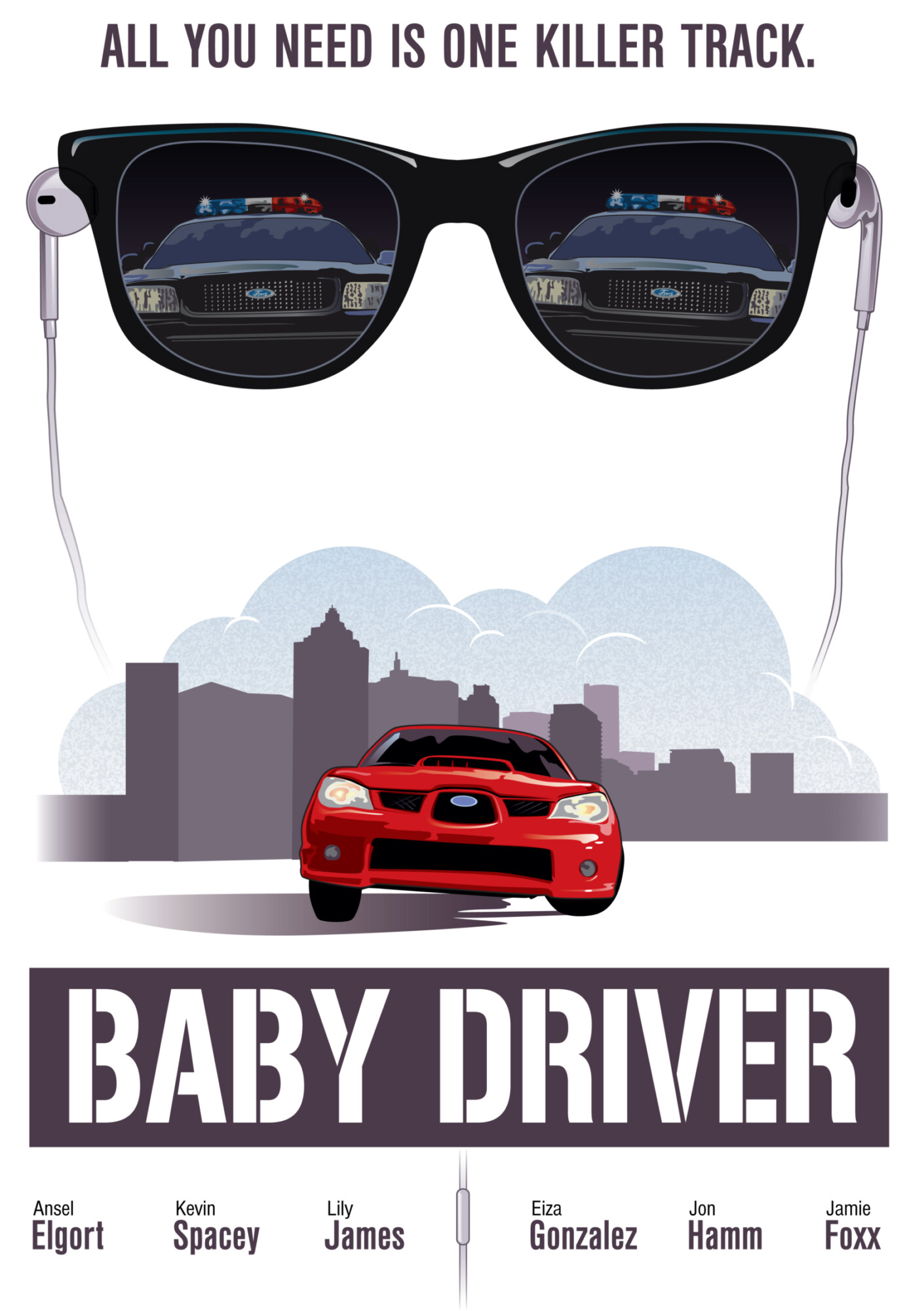 Baby Drive Movie Poster | Poster By The Mikey