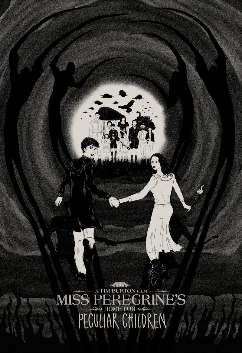 Miss Peregrine's Home For Peculiar Children | Poster By Leopold Billard