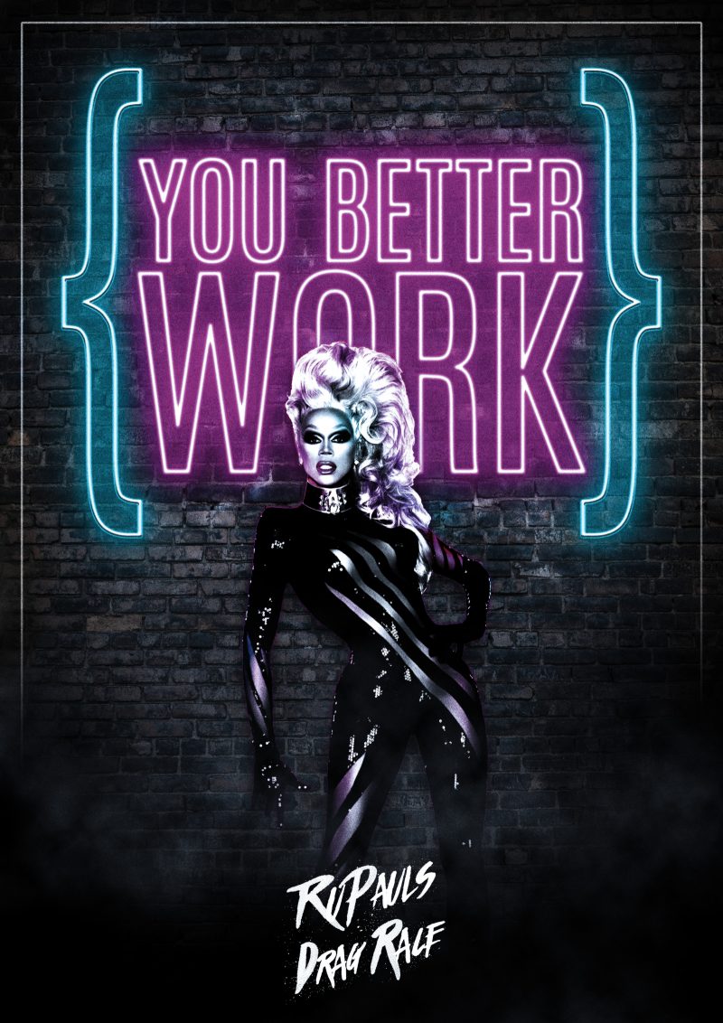 Drag Race | Poster By GeekyNinja