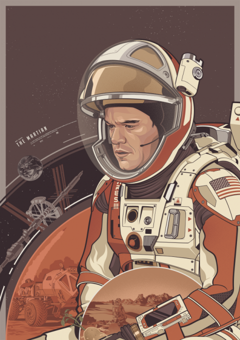 The Martian | Poster By Amien15