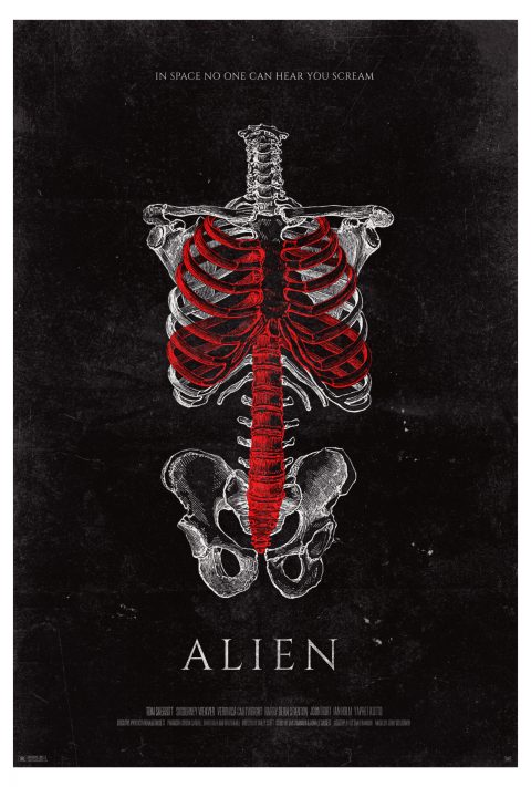 Alien Poster V.2 | Poster By Dgrahamdesign
