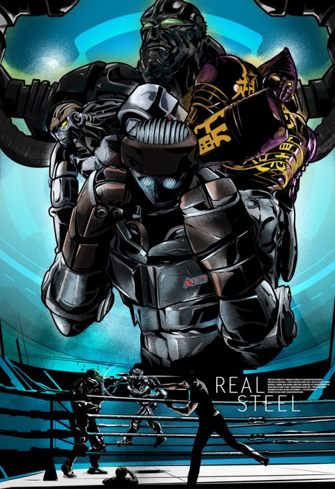Real Steel | Poster By Chk Dsk