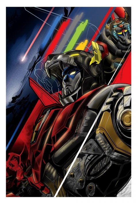 Voltron Defender Of The Universe | Poster By Chk Dsk