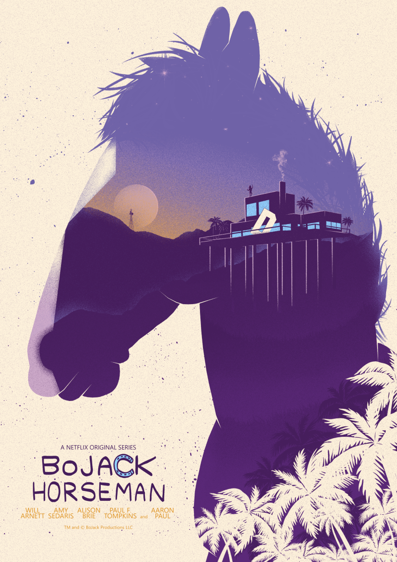 Bojack Horseman | Poster By Felix Tindall