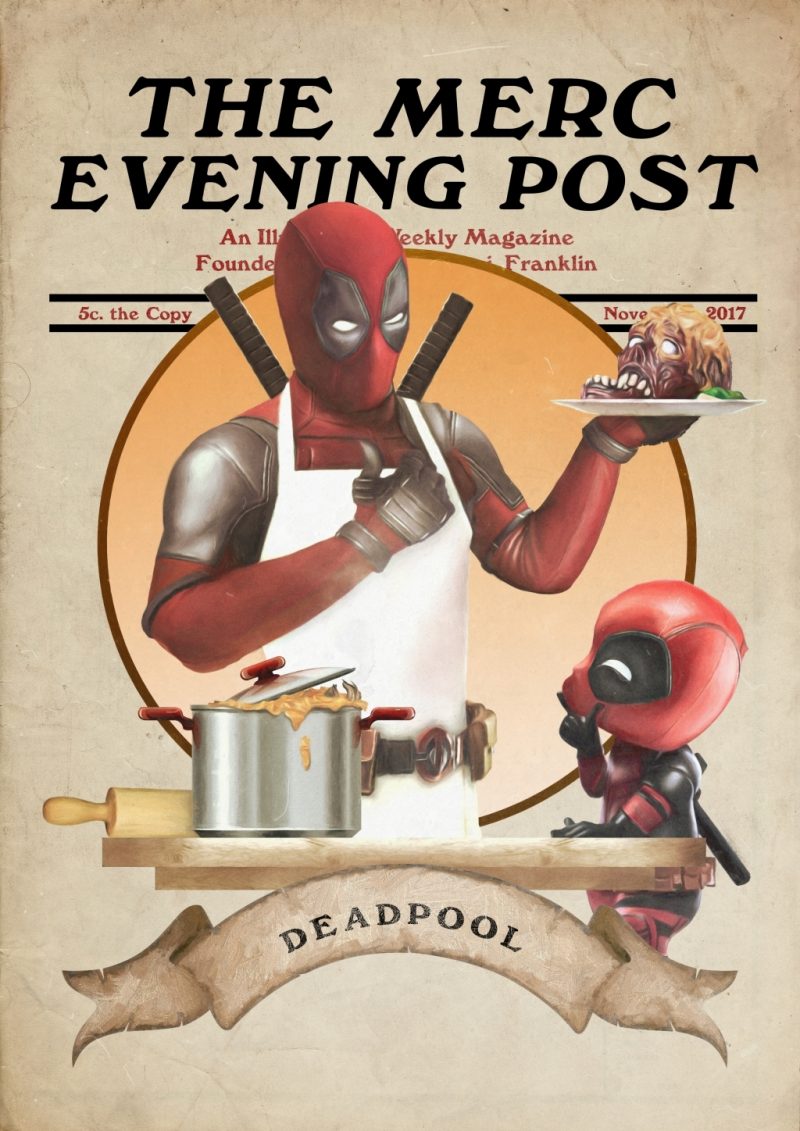 Deadpool Poster Theusher Posterspy