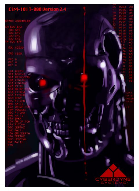 The Terminator | Poster By Mark Levy Art