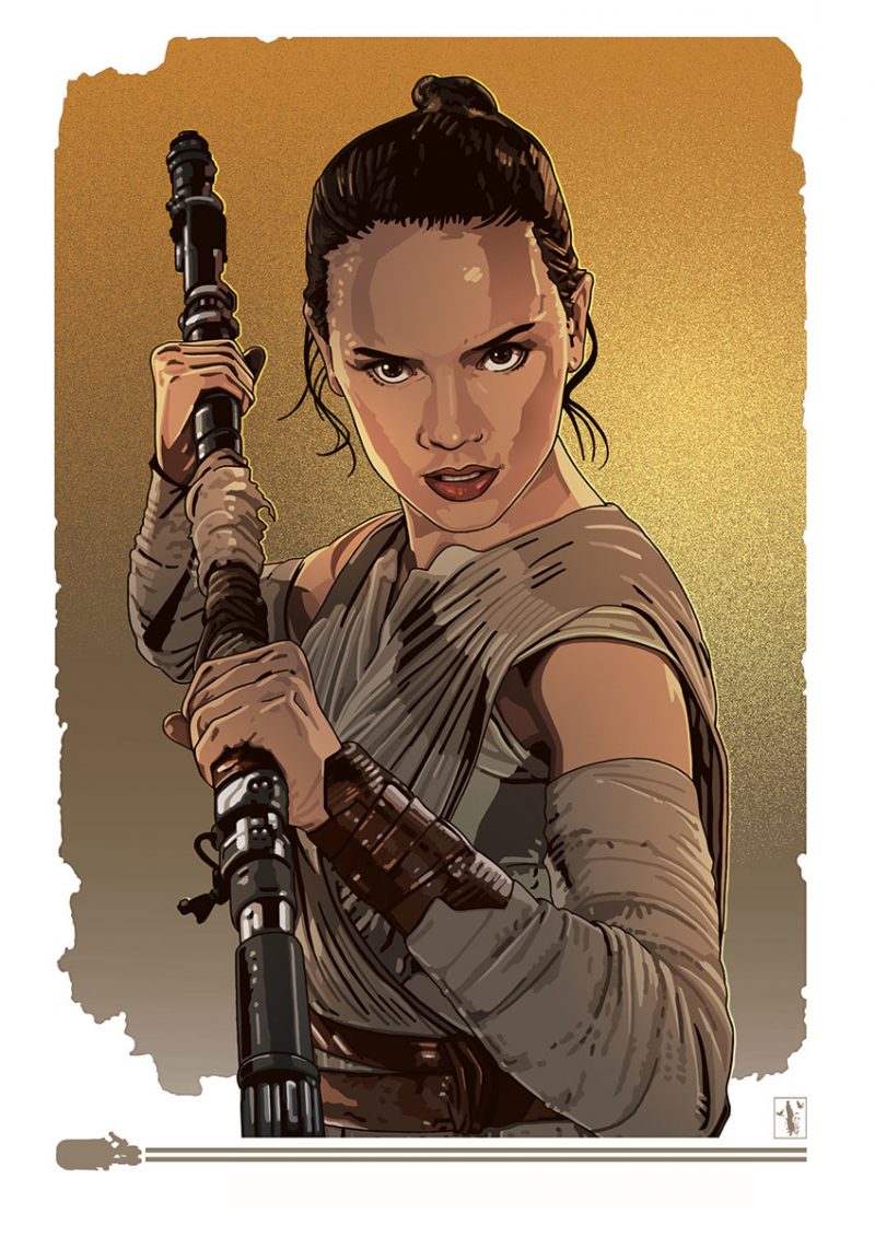 REY. | Poster By Thedarkinker