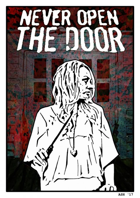 Never Open The Door Poster By Ash Loydon