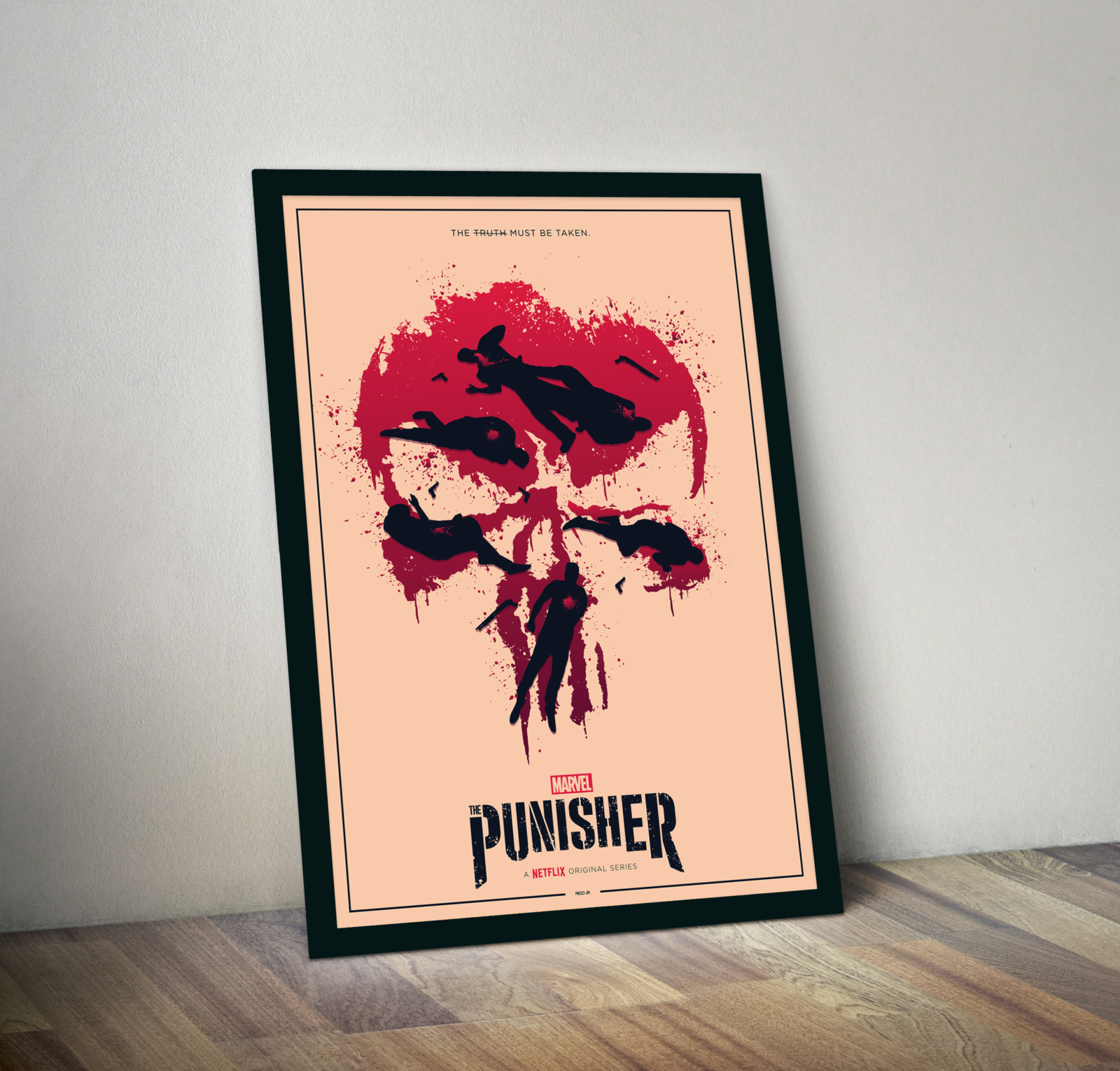 THE PUNISHER Poster Art | Poster By Rico Jr