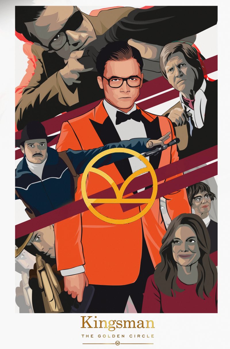 Kingsman The Golden Circle | Poster By Michaeljolly