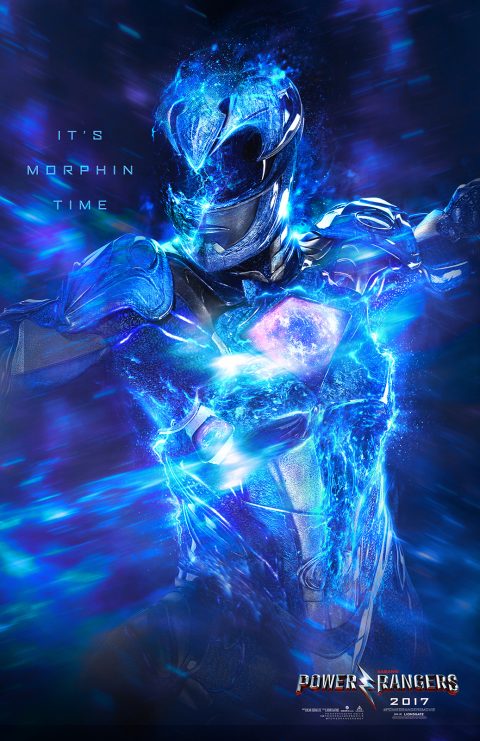 BLUE POWER RANGER | Poster By Chris Christodoulou