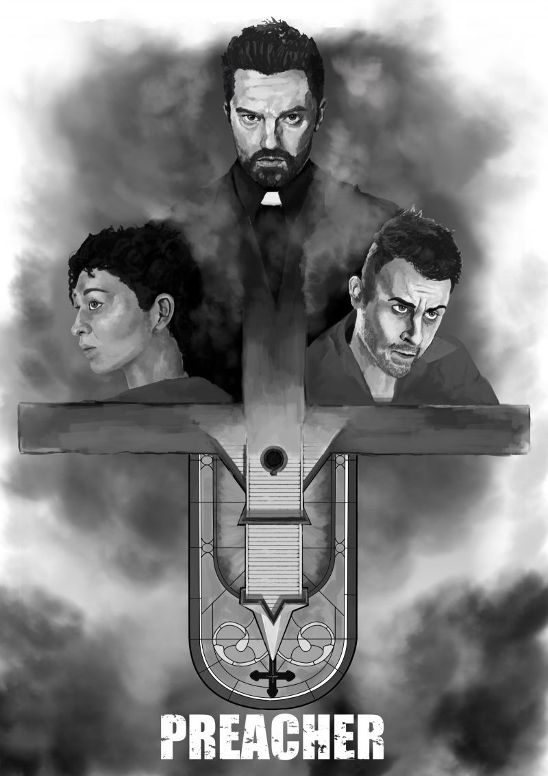 Full Preacher Poster | Poster By JakeCutler