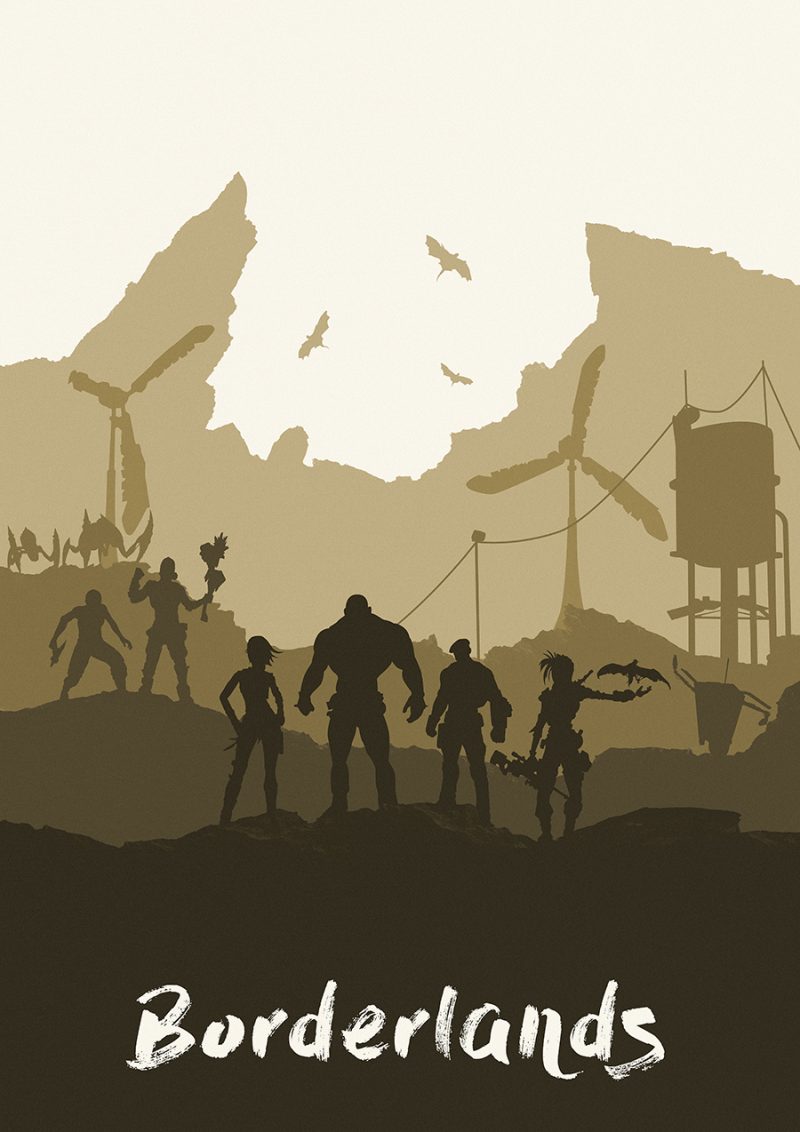 Borderlands | Poster By Ripleydesign