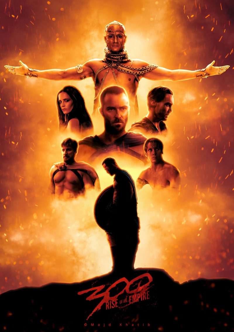 300 "Rise Of An Empire"-2 | Poster By Majd Khatib