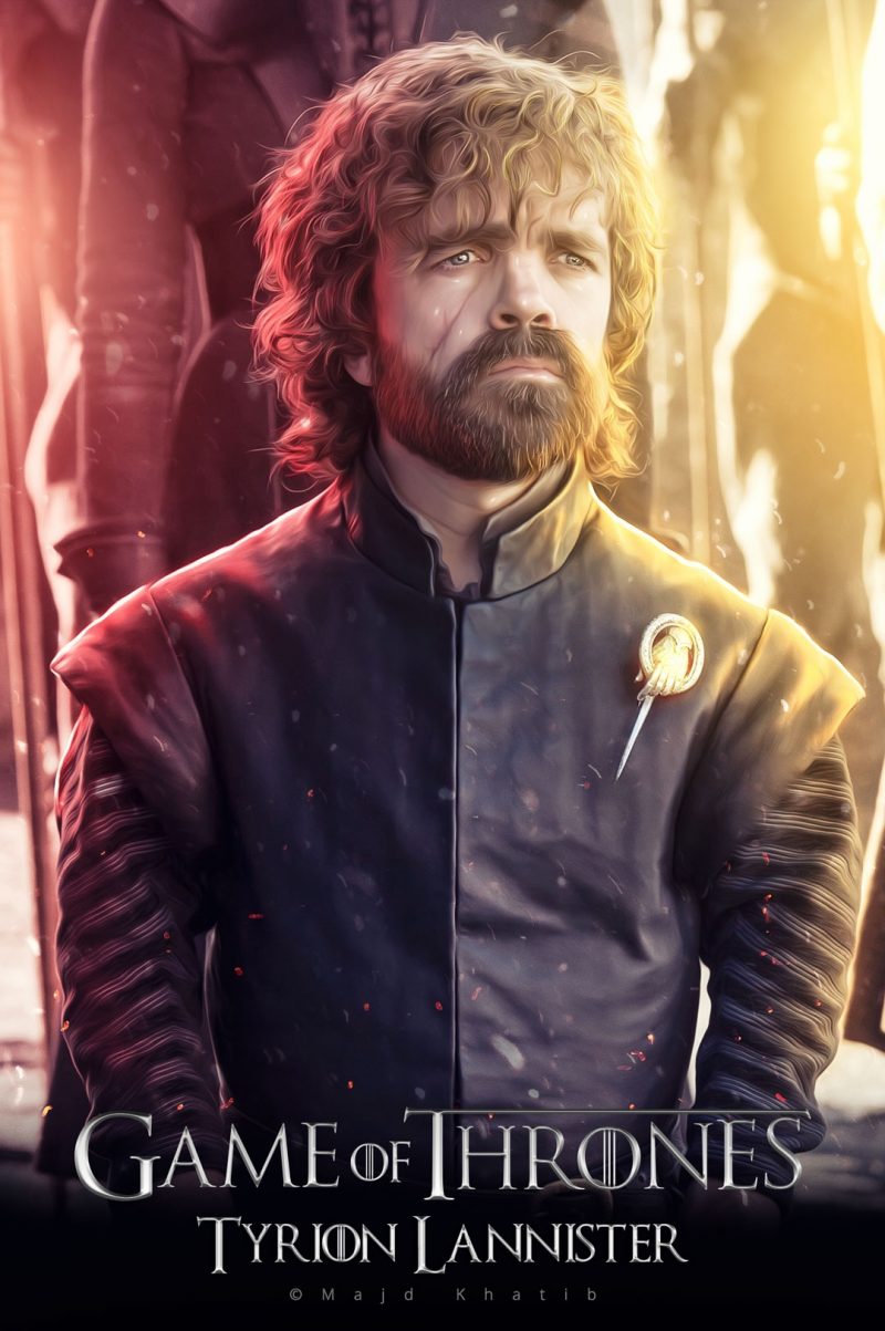 Game Of Thrones - Tyrion Lannister | Poster By Majd Khatib