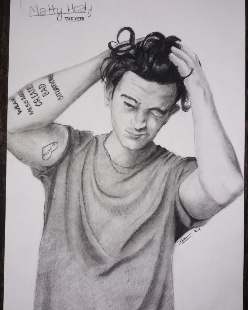 Matty Healy | Poster By Artsyhideaway