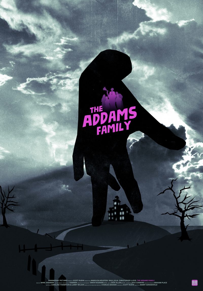 The Addams Family | Poster By Gokaiju - Grégory Sacré