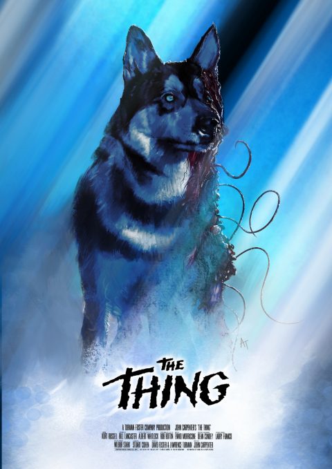 The Thing-dog | Poster By AngeltranconStudio