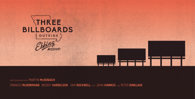 Three Billboards | Poster By Matthennesseydesign