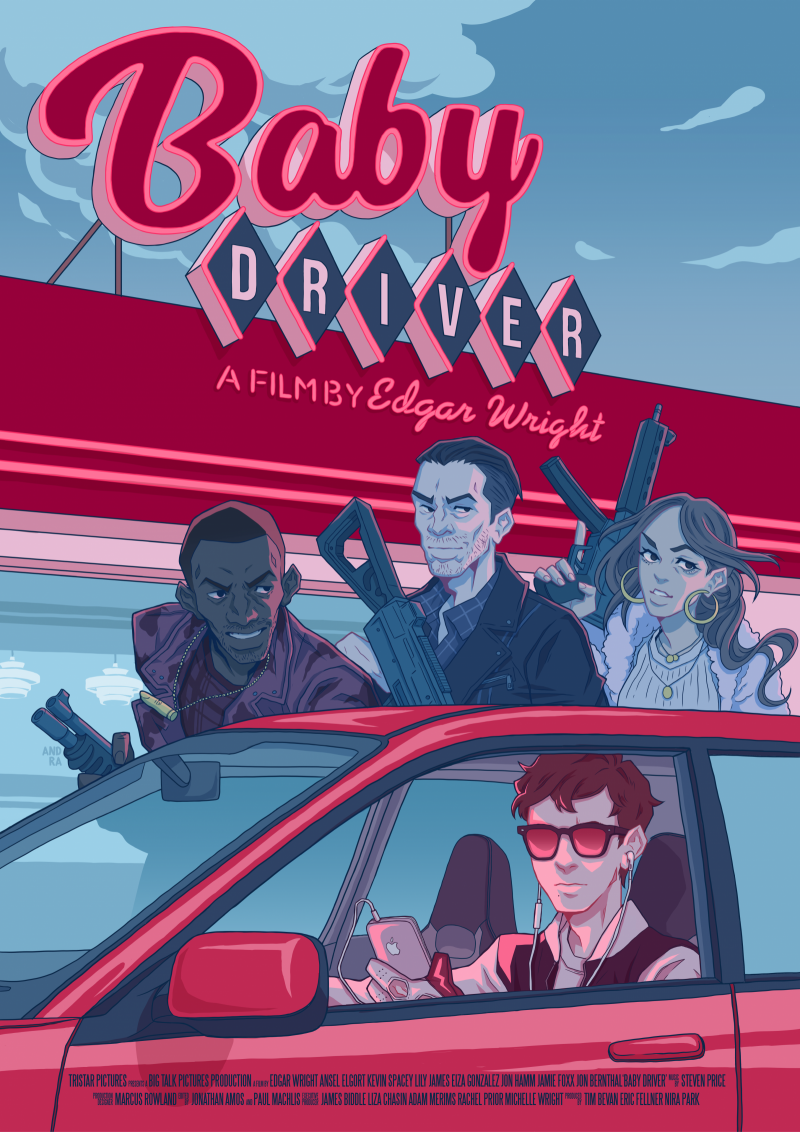 Baby Driver | Poster By Andra