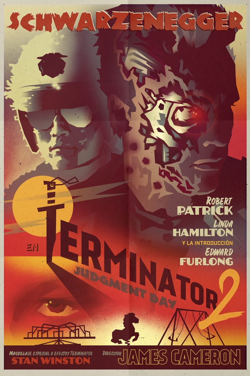 Terminator 2: Judgment Day (1991) | Poster By Artbycollin
