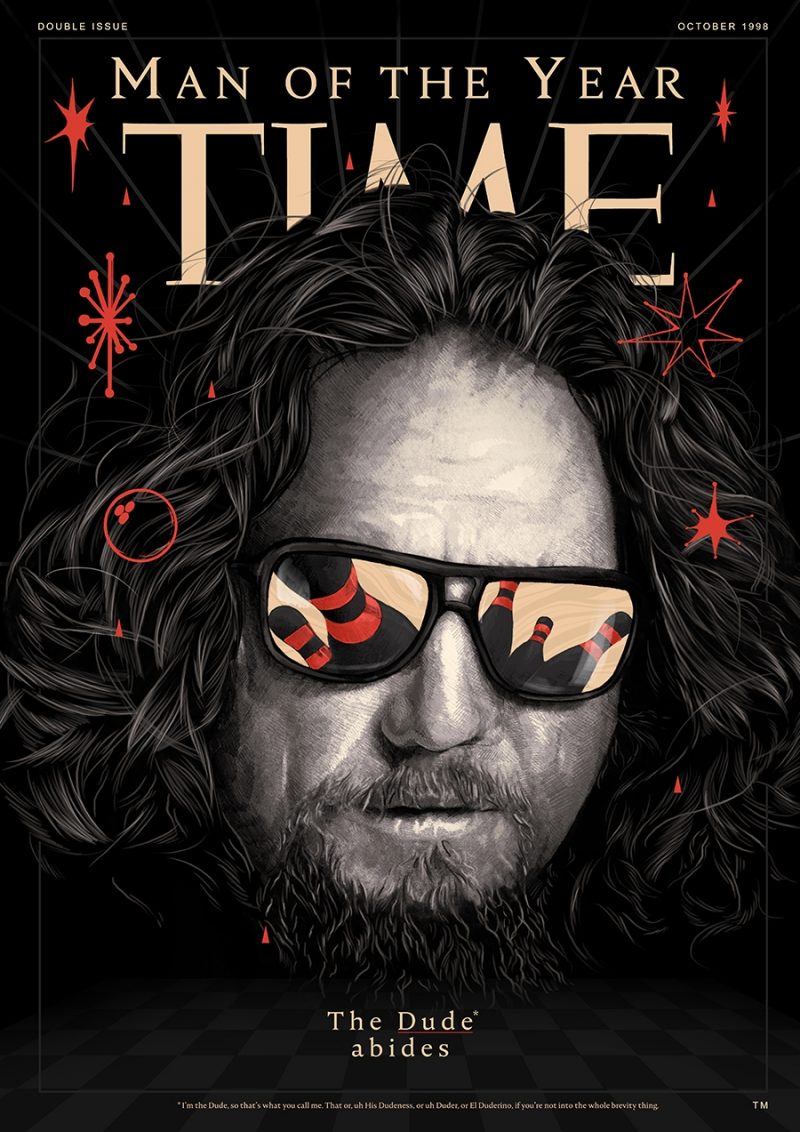 The Dude - Man Of The Year | Poster By Tomasz Majewski