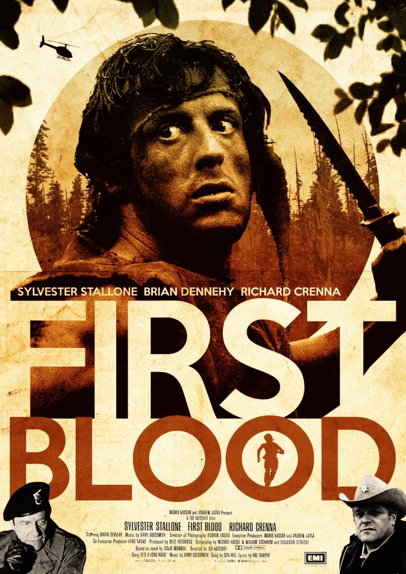 First Blood Alternative Poster | Poster By AndiEwington